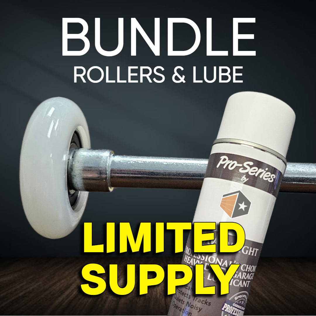 Garage Door Rollers & Heavy Duty Lube (Bundle) ⭐⭐⭐⭐⭐ – Garage Door Center