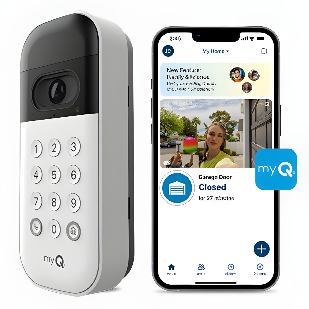 VKP1-LM MyQ Smart Garage® Video Keypad – Garage Door Center